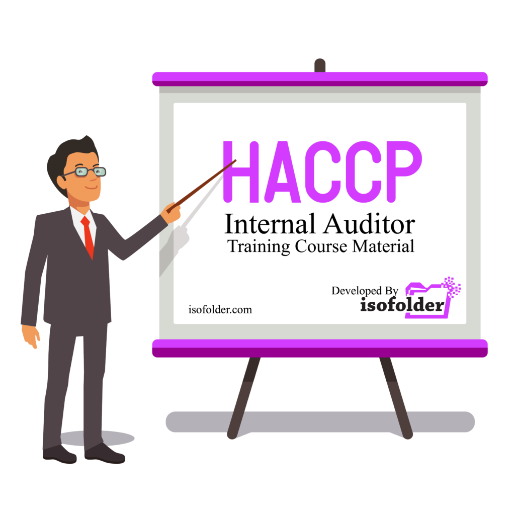 HACCP Internal Auditor Training Material - By ISOFOLDER
