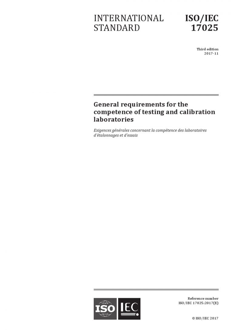 ISO/ IEC 17025:2017 STANDARD FREE DOWNLOAD - ISOFOLDER - We keep all ...