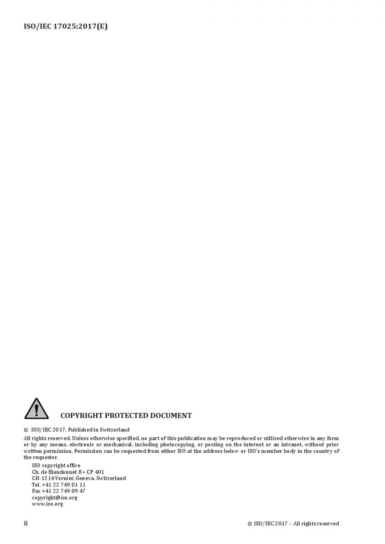 ISO/ IEC 17025:2017 STANDARD FREE DOWNLOAD - ISOFOLDER - We keep all ...